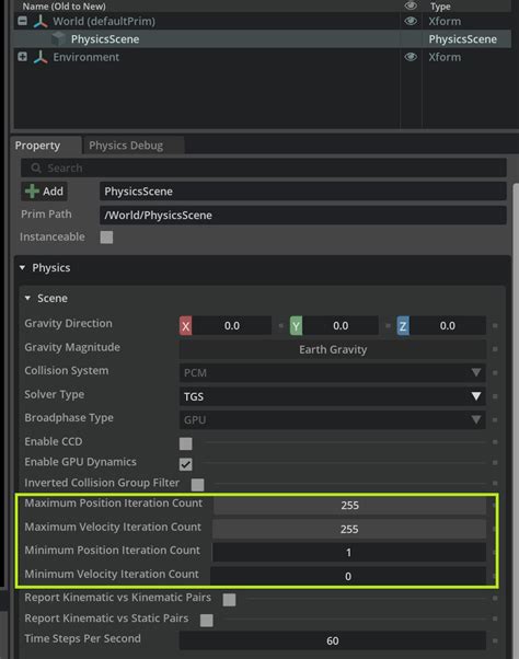 Simulation Performance Omniverse Extensions