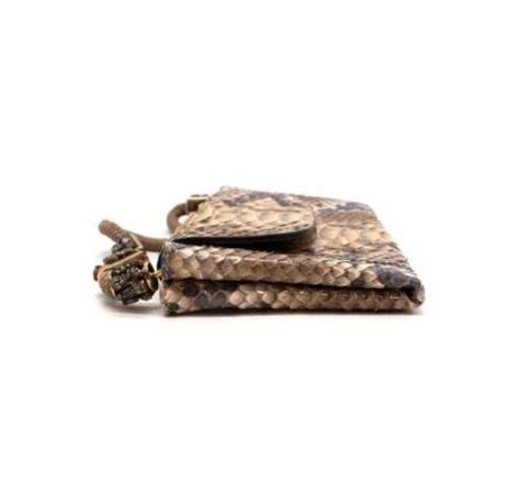 Ermanno Scervino Python Fold Over Mini Top Handle Bag For Sale At 1stdibs