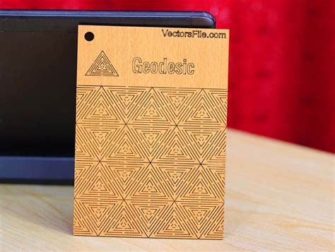 laser cut geodesic living hinges pattern template mdf 3mm vector file