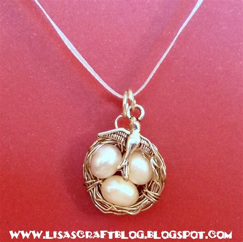 Birds Nest Pendant Tutorial