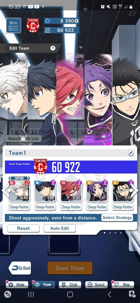 hello new player here how may i upgrade my team when i try to