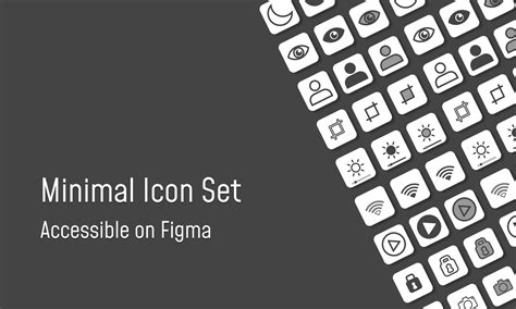 Minimal Icon Set Figma