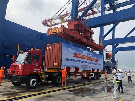 Hải Phòng Đón Chuyến Tàu đầu Tiên Cập Cảng Vimc Đình Vũ Thời Báo Tài Chính Việt Nam