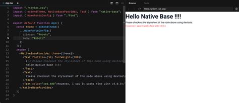 FontWeight Applied To Text Component Not Working When Extend Theme With FontConfig Issue 4324