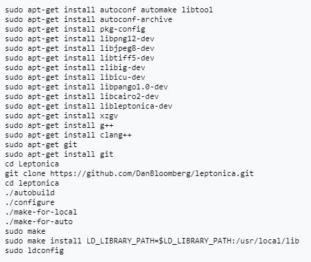 Tesstrain Sh Unrecognized Argument Issue Tesseract Ocr Tesseract GitHub