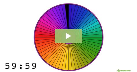 One Hour Coloured Disc Timer Video Teach Starter