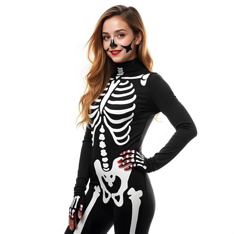 Skeleton Lady Halloween Costume Images Free Download On Freepik
