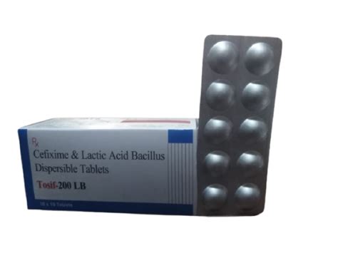 Cefixime And Lactic Acid Bacillus Tablets In Delhi सेफीक्सीम और लैक्टिक एसिड बेसिलस टैबलेट