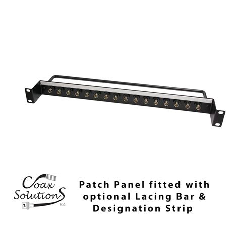 Bnc Patch Panel 1u 4k Uhd Bnc Insulated