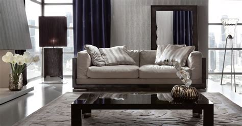 Absolute Fixed Sofa Crafted With Moka Japanese Tamo Burl Veneer