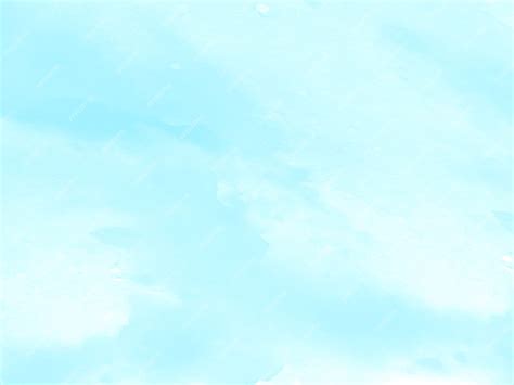 소프트 블루 수채화 브러시 스트로크 디자인 질감 장식 배경 무료 벡터