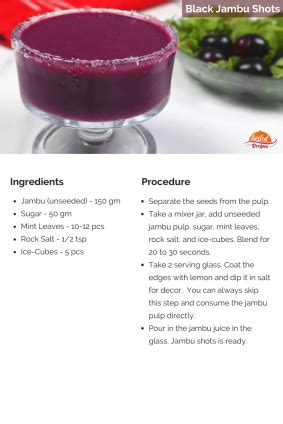 Make Jamun Shots At Home Tasted Recipes