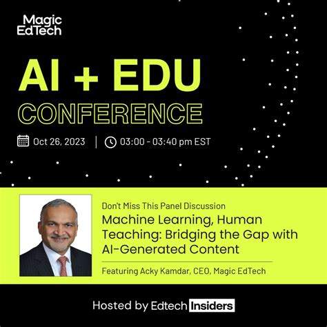 Magic Edtech On Linkedin Ai Machinelearning Education Edtech Learning