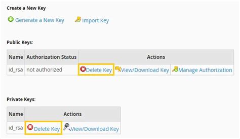 Como Gerenciar Chaves SSH No CPanel E WHM