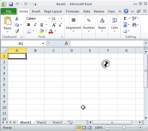 Abc Microsoft Excel 2010 Cell