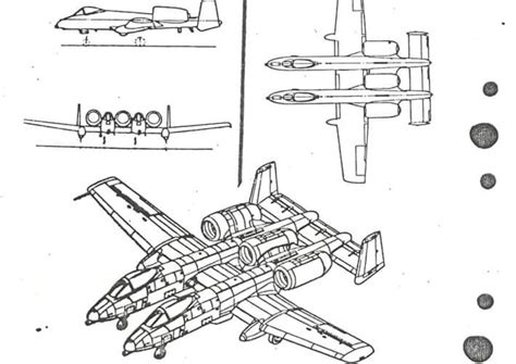 A 10 Warthog Top View