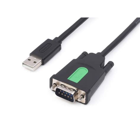Industrial Usb To Rs232 Serial Adapter Cable Usb Type A To Db9 Male