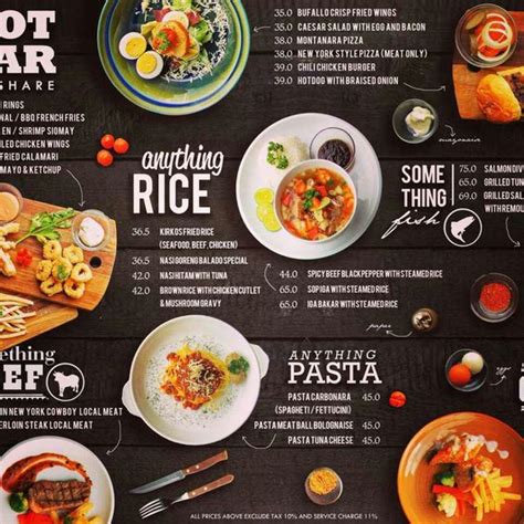 Contoh Desain Brosur Makanan Terbaik Uprint Id