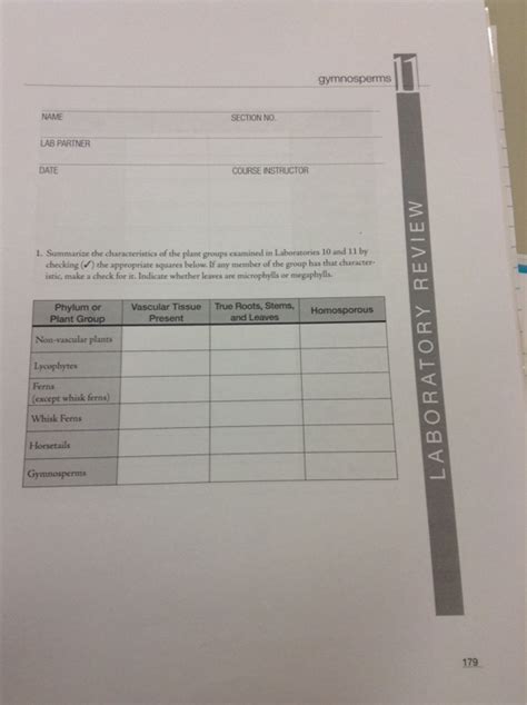 solved section no lab partner date course instructor 1