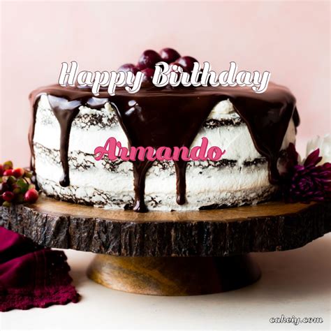 🎂 Happy Birthday Armando Cakes 🍰 Instant Free Download