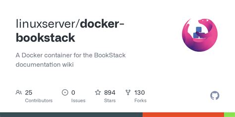 Issues · Linuxserverdocker Bookstack · Github