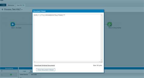 Question Trying To Pass Xslt Transformed Data To Ebs Dataset I Am