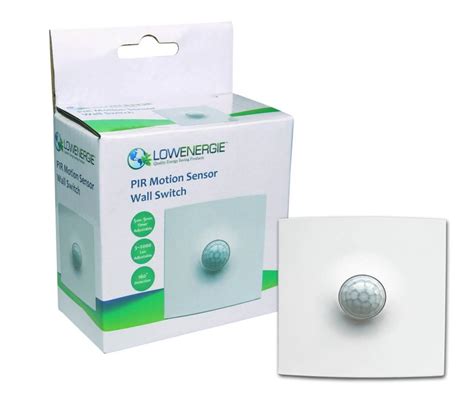 W PIR Occupancy Sensor No Neutral Low Energy Supermarket