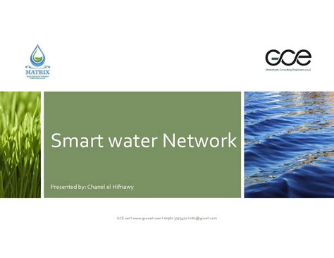 smart water network aquaenergy expo knowledge hub