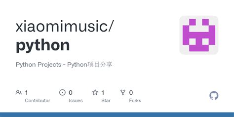 Github Xiaomimusic Python Python Projects Python