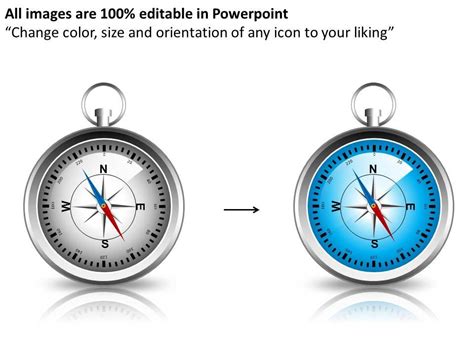 Compass Style 1 Powerpoint Presentation Slides Db Graphics