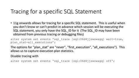 Sql Tracing Ppt