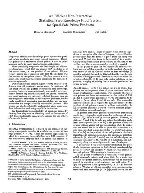 An Efficient Non Interactive Statistical Zero Knowledge Proof System