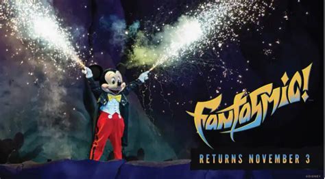 This Just In Performance Schedule Released For Fantasmic At Hollywood