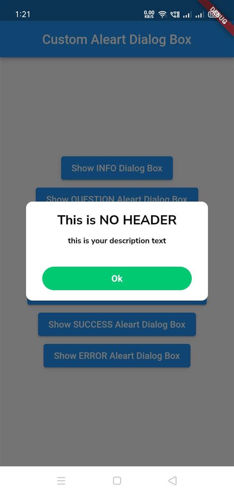 How To Implement An Alert Dialog Box In A Flutter Do Somthings