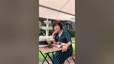 바람부는 어느 여름날 누나의 프렌치 감성 ☕️ 씨크릿우먼헤어웨어여자가발백화점가발시니어모델프렌치ssecretwomanhairwear