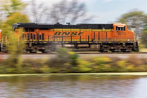 Bnsf Train 8273 B Photograph By John Brueske Fine Art America
