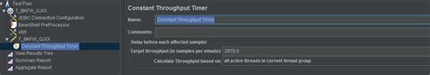jmeter固定吞吐量控制器constant throughput timer seamy 博客园