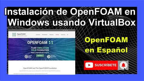 Instalacion De Openfoam Sobre Windows Youtube