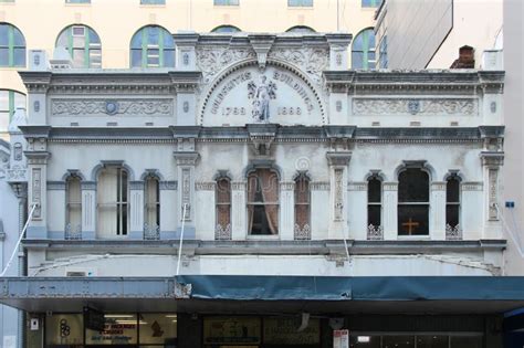 Fachada De Un Edificio Antiguo En Sydney Australia Foto De Archivo