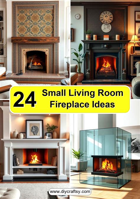 24 Small Living Room Fireplace Ideas For Cozy Spaces