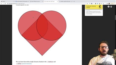Valentines Day Special Dropping Hearts In Html Css And Javascript Youtube