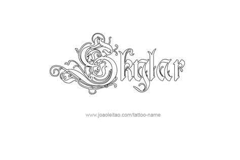 Skylar Name Tattoo Designs Name Tattoo Designs Name Tattoos Baby Name Tattoos