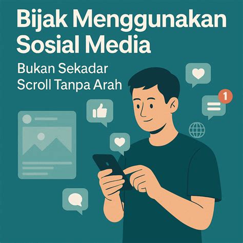 Bijak Menggunakan Sosial Media Bukan Sekadar Scroll Tanpa Arah