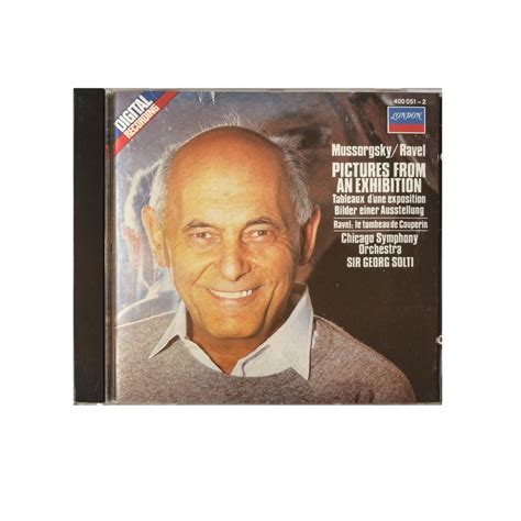 Cd Chicago Symphony Orchestra Modest Mussorgsky Pictures From An Exhibition 1980 Item