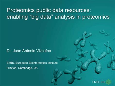 Proteomics Public Data Resources Enabling Big Data Analysis In Proteomics Pptx Databases