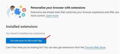 How To Install Uninstall Extensions In Microsoft Edge Browser