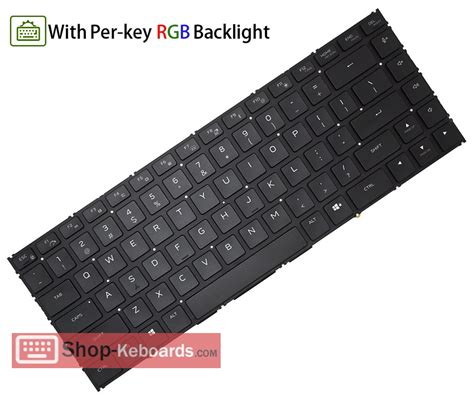Replacement Dell Alienware M15 R7 Amd Laptop Keyboards With High