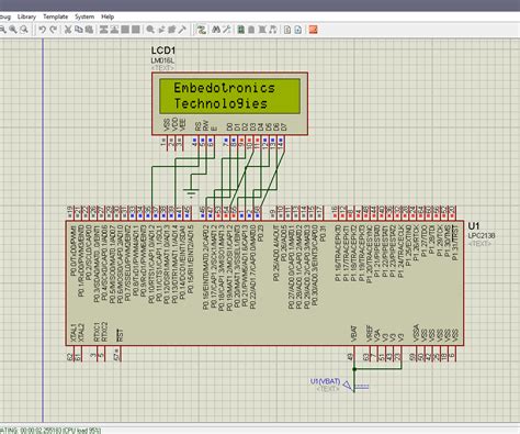 lpc2148 interfacing with 16 2 lcd 5 steps instructables