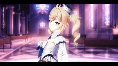 Mmd Genshin Impact ~barbara~ By Mitmin25 On Deviantart