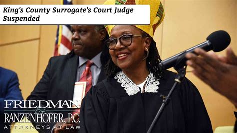 Why Was The Kings County Surrogates Court Judge Suspended Buffalo